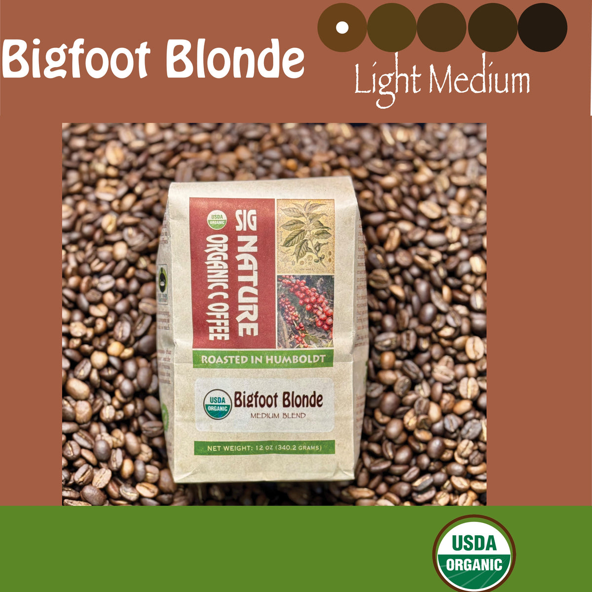 Bigfoot Blonde – Signature Organic Coffee